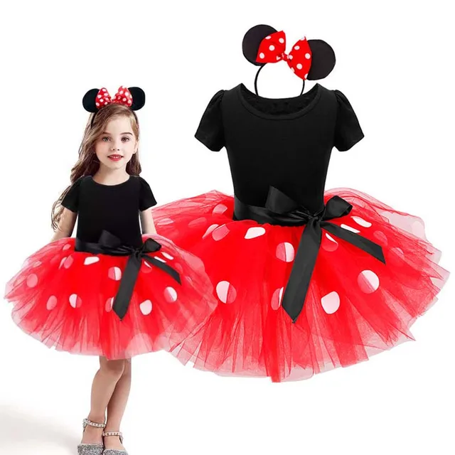 Costume Minnie Mouse rouge – 3 / 4 ans (110cm) 2000044 - La Caverne de Jou